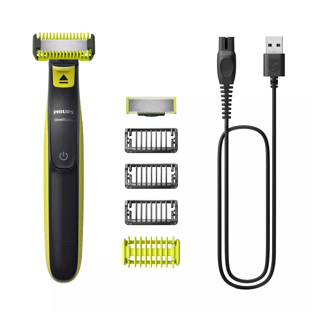 Philips Триммер QP2824/10, кол-во насадок 3
