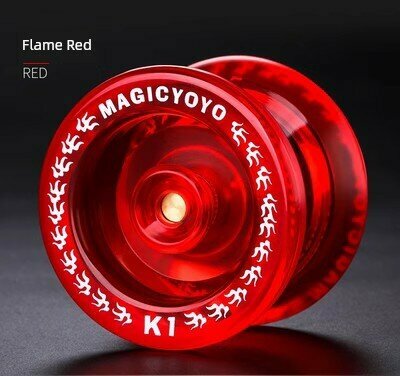Magicyoyo K1 Йо-йо стартовый набор с 10 струнами, красный цвет - легко для новых пользователей