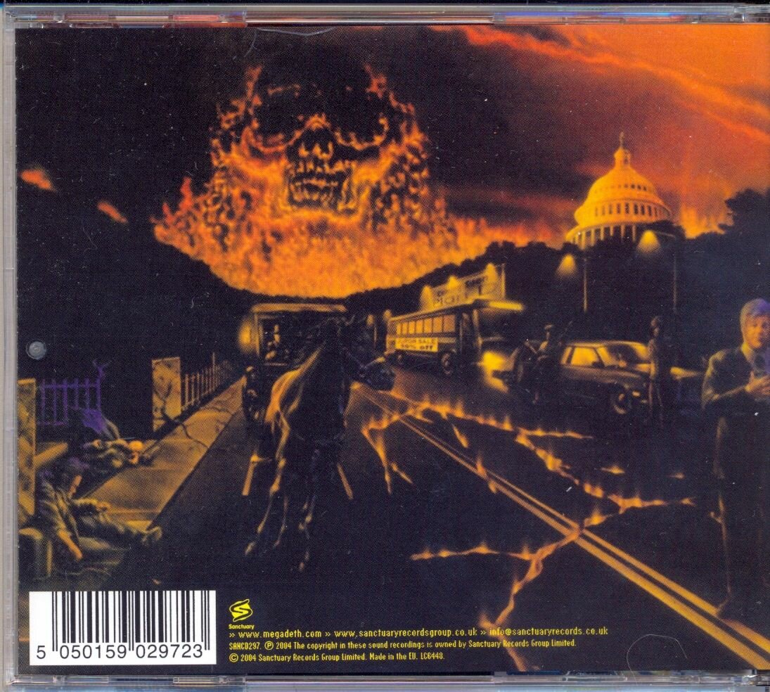 MEGADETH - The System Has Failed 2004 г. Компакт диск — фото 1