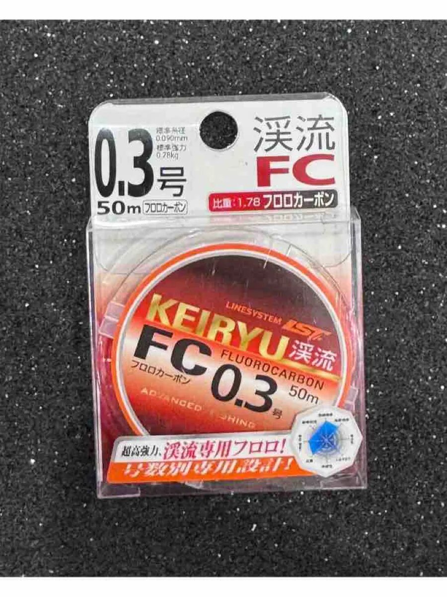 Леска флюорокарбоновая 0,09 Linesystem Keiryu FC