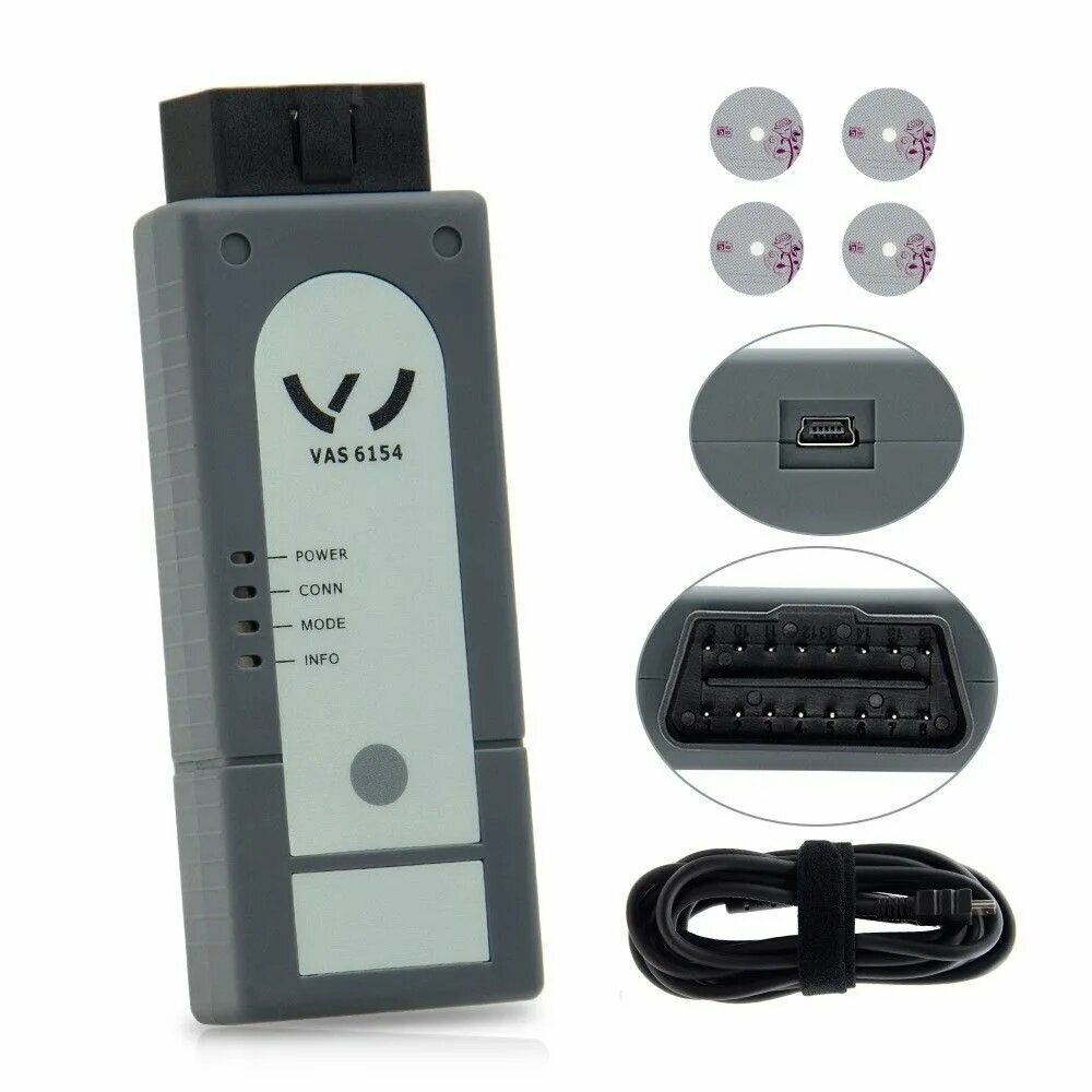 Сканер диагностики VAS6154 Wifi OBD2 — для Volkswagen, Audi, Skoda | Совместим с ODIS 6.2
