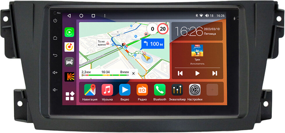 Штатная магнитола Toyota Caldina 3 2002-2007 Canbox H-Line 4617-RP-TYCD24XB-128 Android 10 (4G-SIM, 4/64, DSP, QLed)
