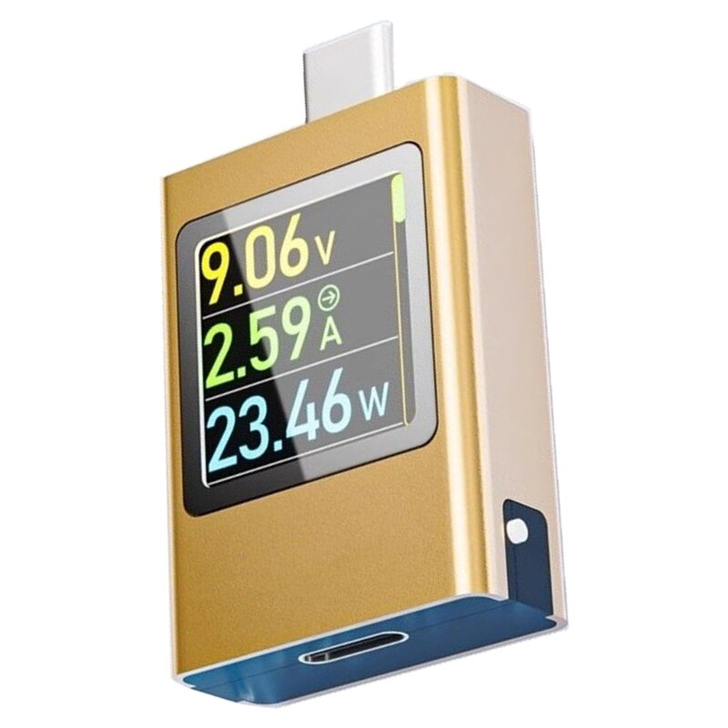 USB C Измеритель Мощности Тестер Цифровой Мультиметр для Тестирования Напряжения и Тока, Детектор PD3.1 Type C Для Обнаружения Быстрой зарядки