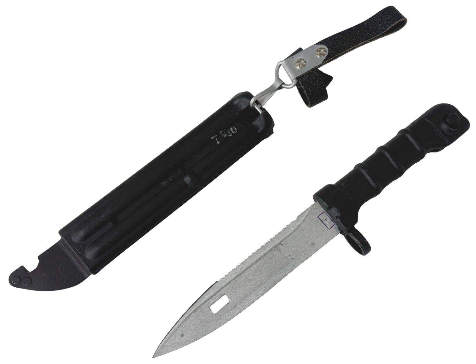 Штык нож АК-74 6Х5, НС – АК СБ, без пропила