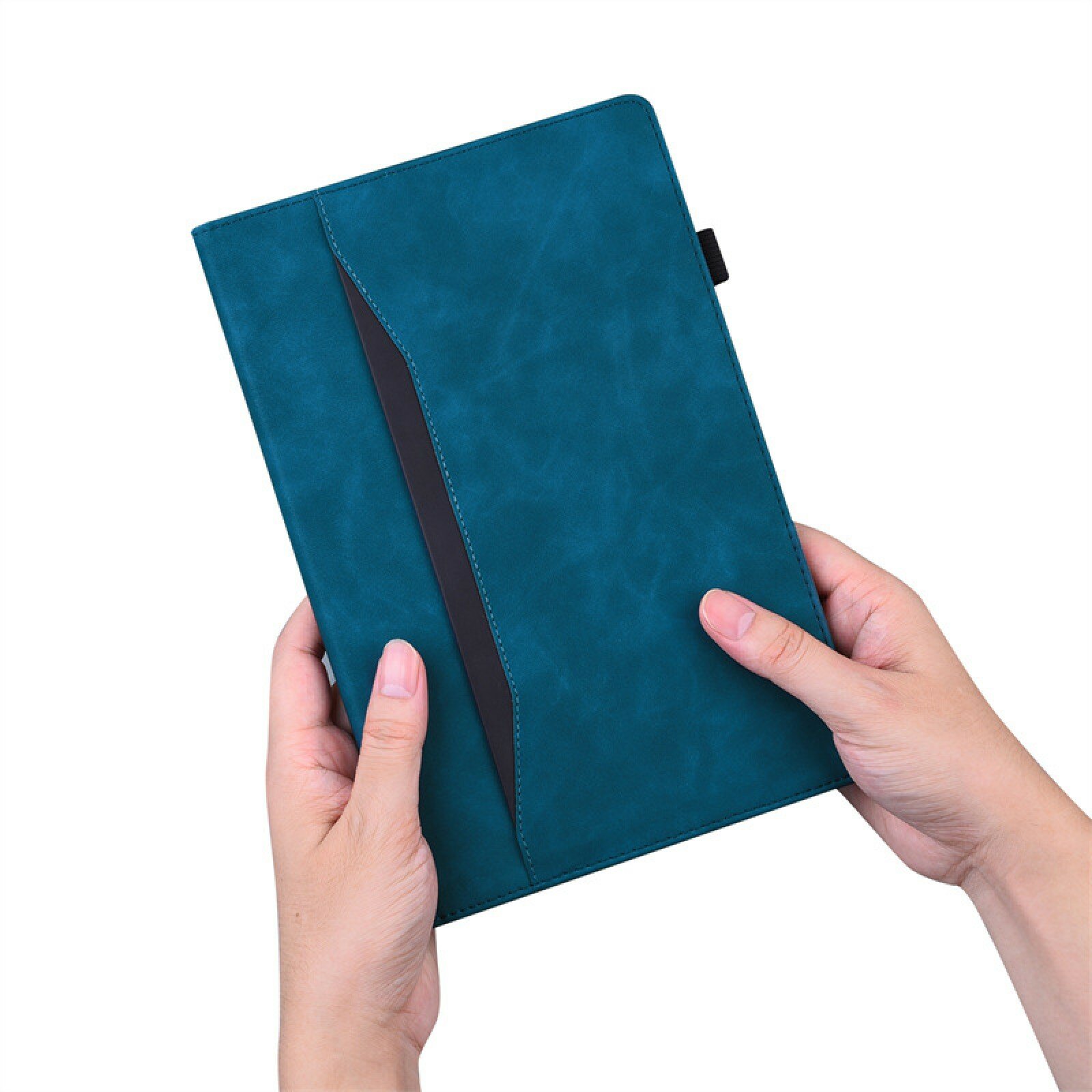 Чехол-книжка MyPads Prestigio retrò для Apple iPad 11 (А16) 2025 из импортной кожи с держателем для стилуса