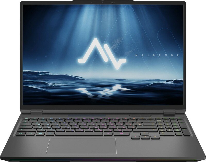 Ноутбук MAIBENBEN X16E-R99558 16", IPS, AMD Ryzen 9 9955HX 2.5ГГц, 16-ядерный, 32ГБ DDR5, 2ТБ SSD, NVIDIA GeForce RTX 5080 для ноутбуков - 16 ГБ, Windows 11 Home, черный (x16e-r99558nqshbre0