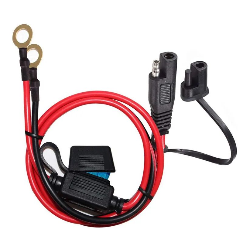 16AWG двойной быстроразъемный кабель SAE, адаптер, солнечный удлинитель с уплотнительным кольцом для комплекта для обслуживания зарядного устройства