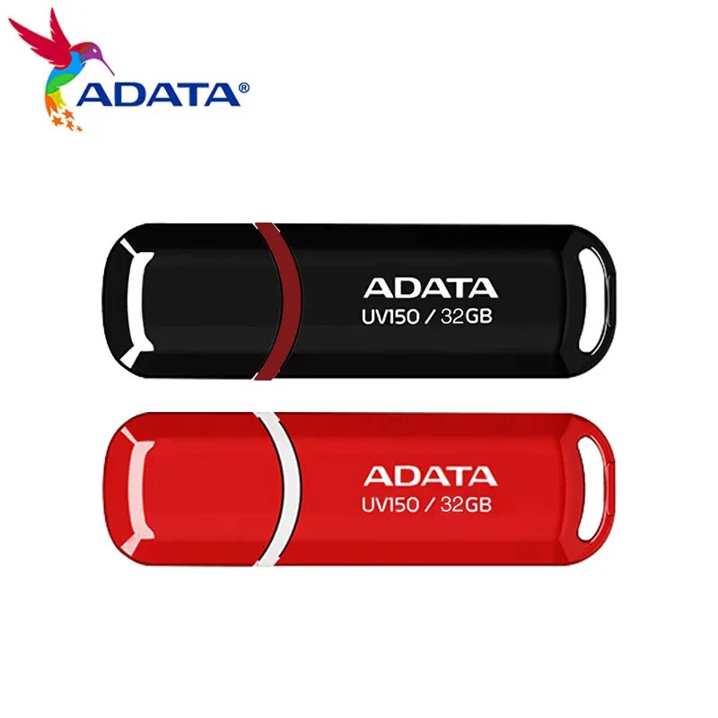 ADATA UV150, 32GB, Red — фото 1