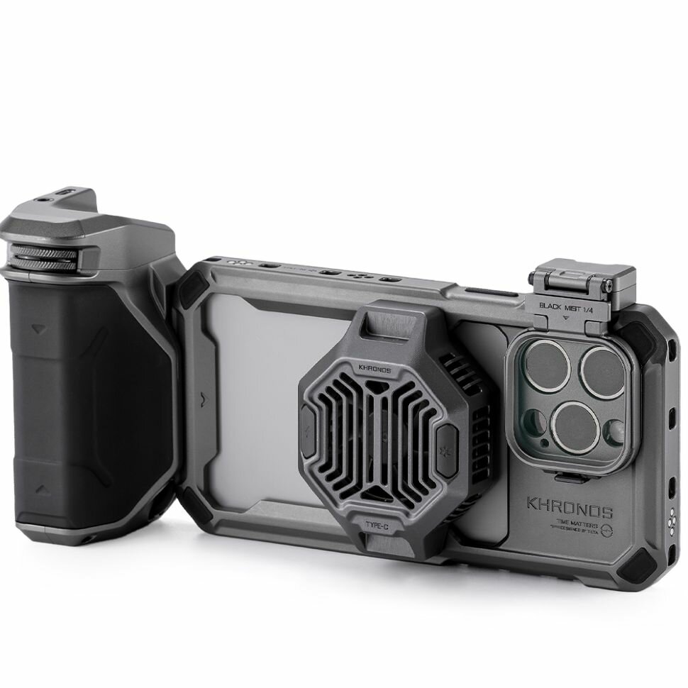 Чехол Tilta Khronos Advanced Kit для iPhone 15 Pro Max Серый