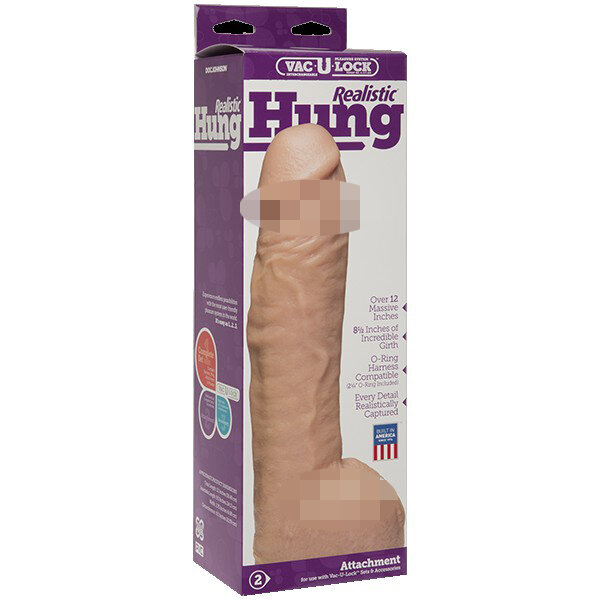 Doc Johnson Vac-U-Lock фаллоимитатор насадка для страпонов 30 см