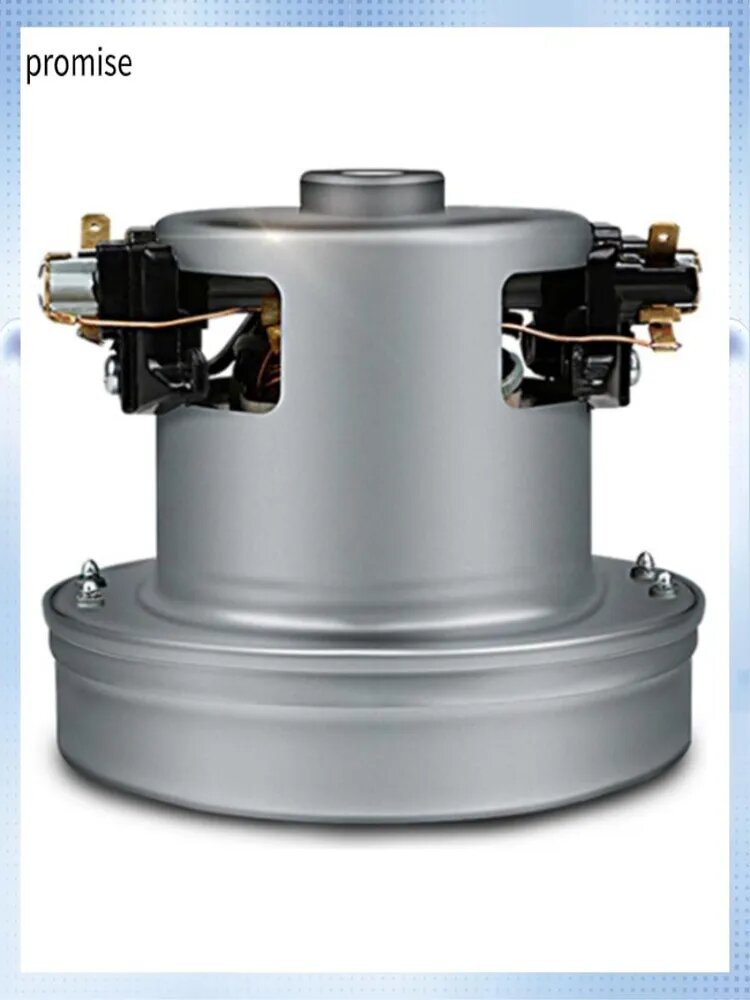 Универсальный двигатель совместим с пылесоса 1200 Вт, большая мощность, диаметр 105 мм, аксессуары пылесоса, комплект замены