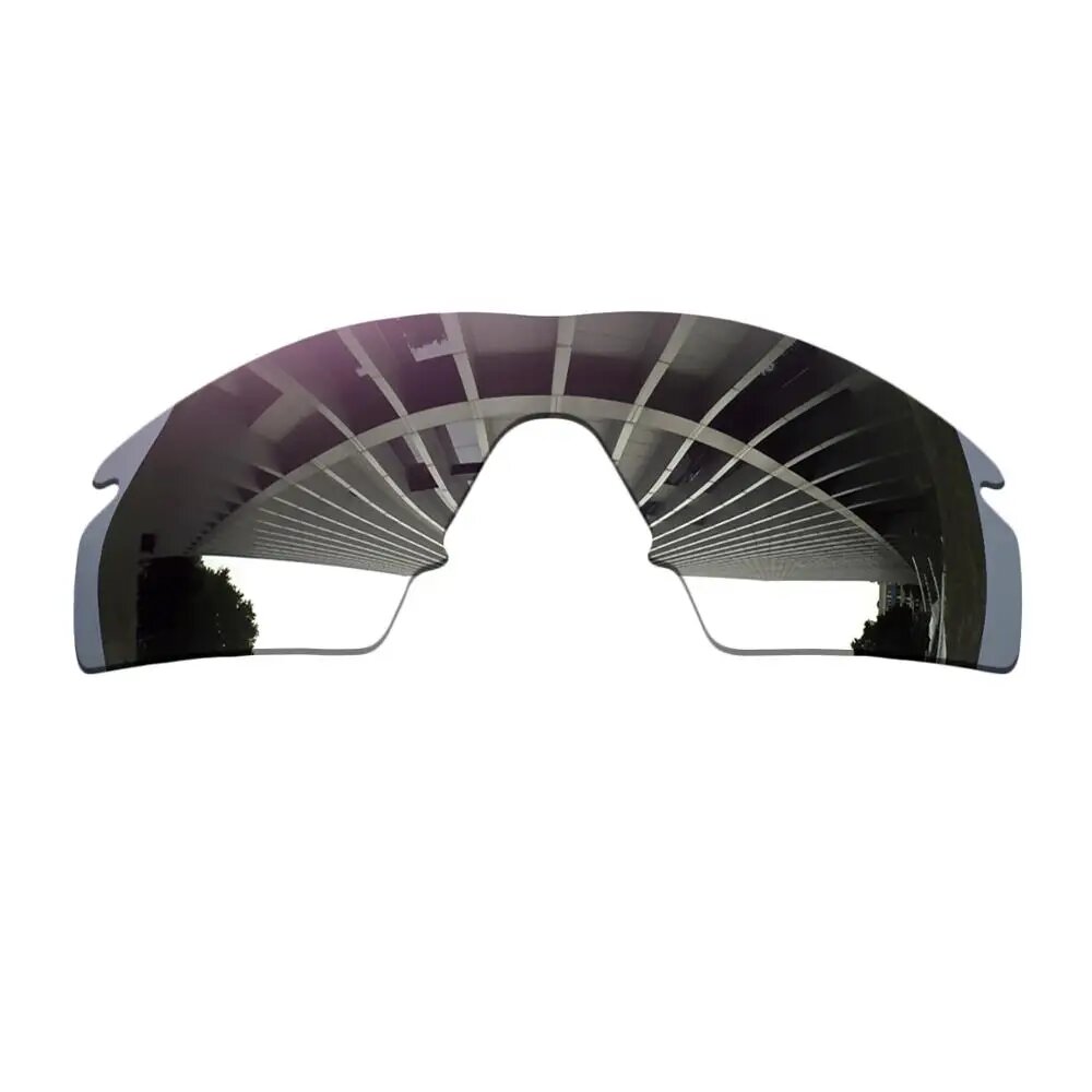 Линзы для очков Oakley M Frame Strike темные поляризованные Silver Mirrored, Фиолетовый