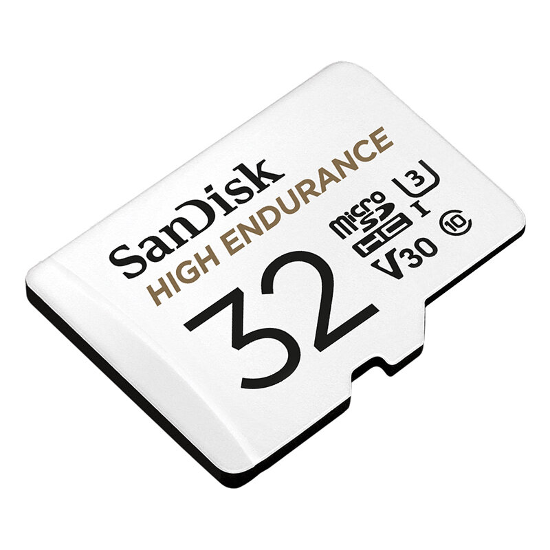 SanDisk 32GB TF MicroSD карта для видеорегистраторов и систем видеонаблюдения поддержка 4K 2500 часов циклической