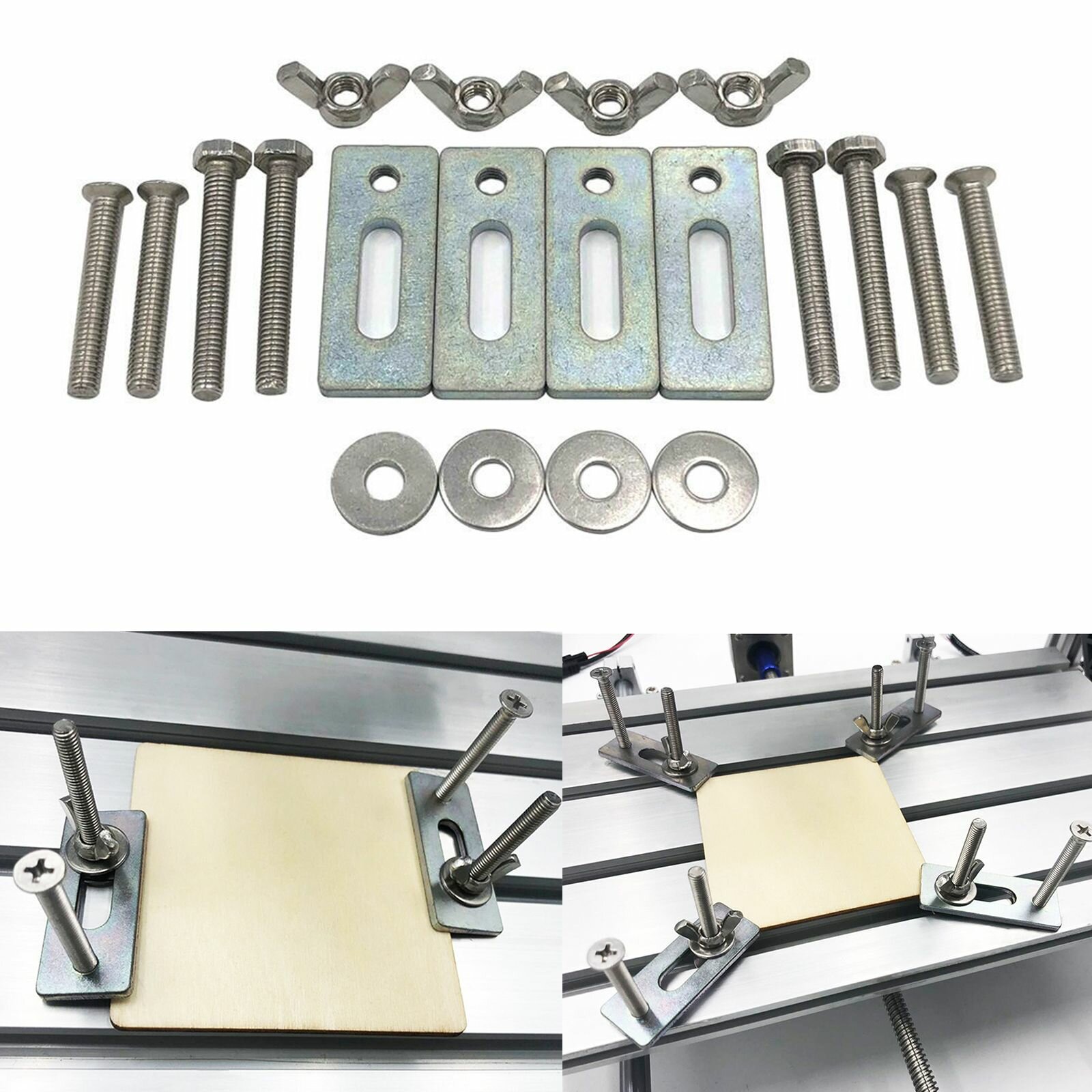 Зажимная пластина для рабочего стола с Т-образным пазом