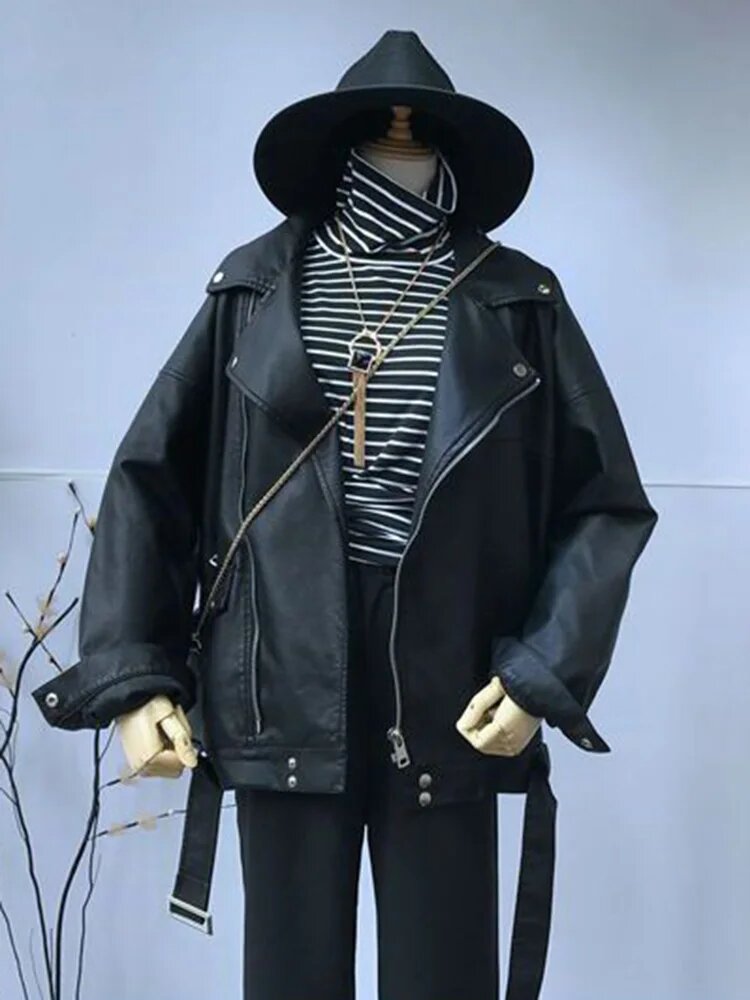 Куртка кожаная