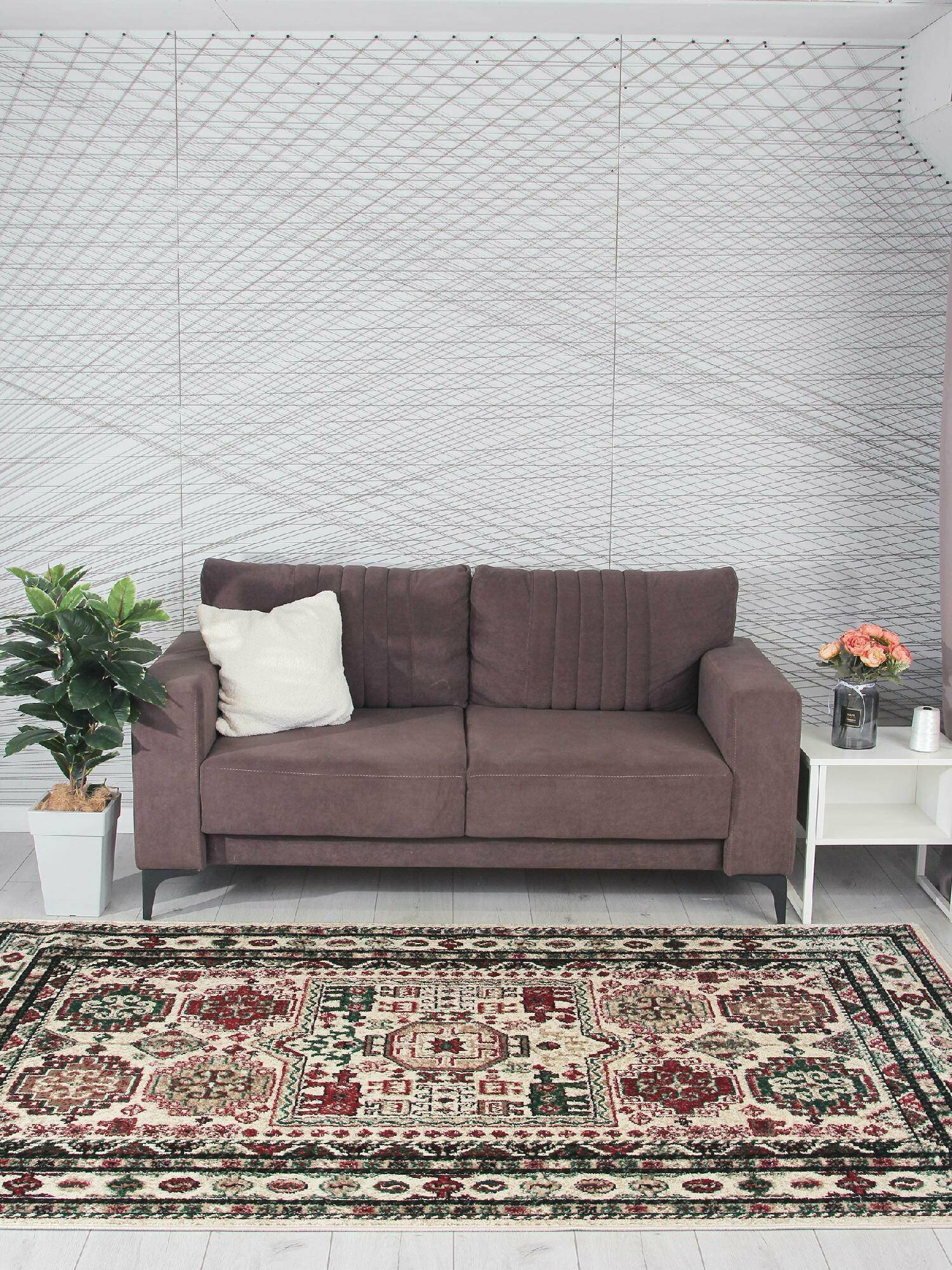 Ковер 250х400 см классический ворс 7 мм 402660 KoverVDom