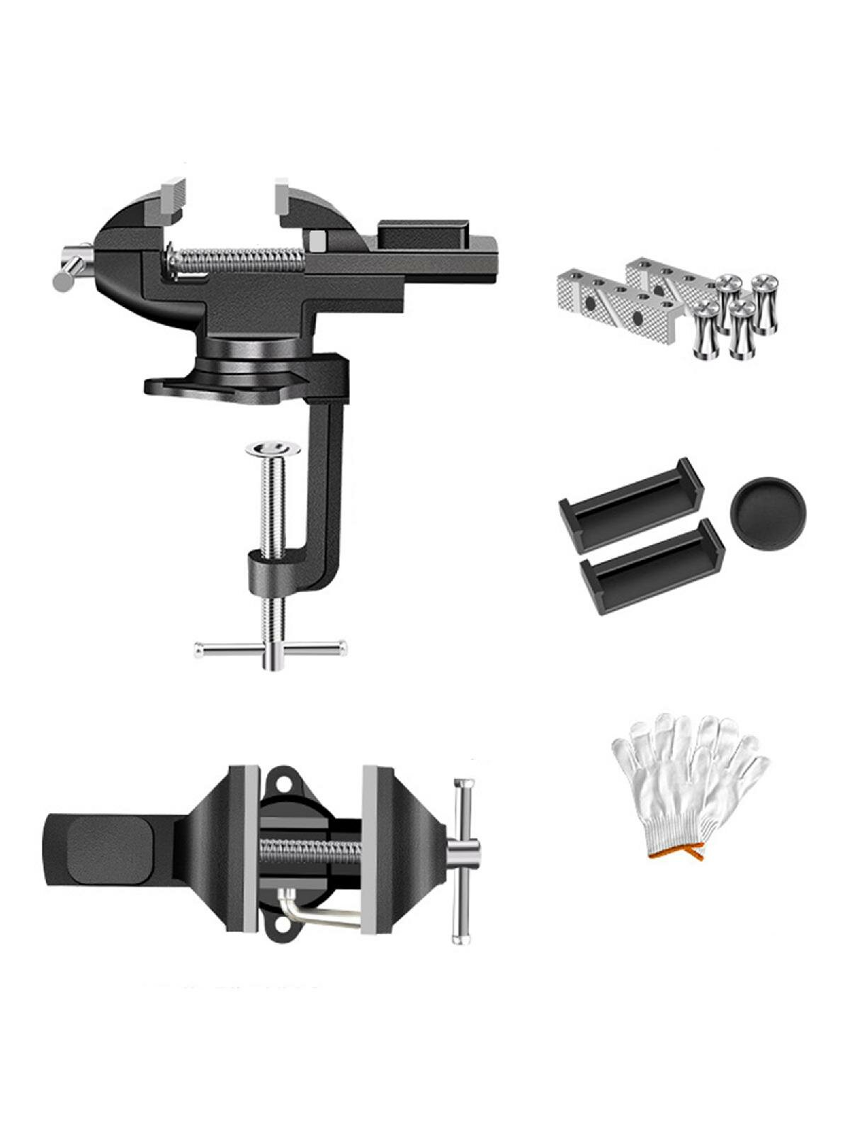Универсальные Скамейки Тиски Стол Для Зажима Верстака Тиски Для тяжелых Условий Эксплуатации