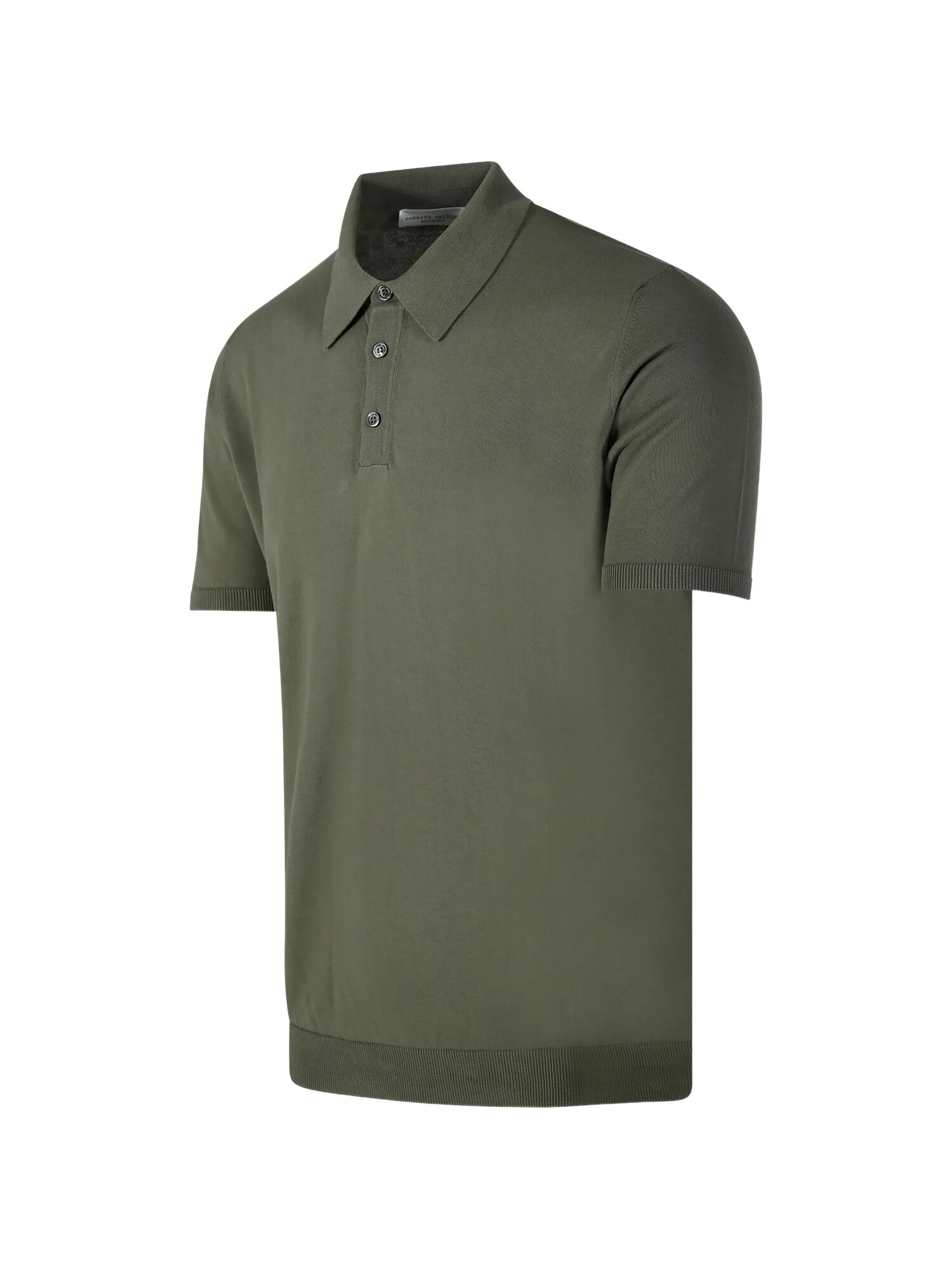 Рубашка Roberto Collina Button polo shirt, размер 54, green — фото 1