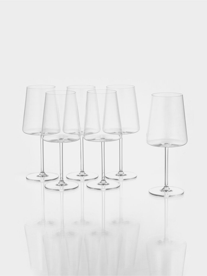 Набор бокалов для вина «Рэй», хрустальное стекло, прозрачный, 600 мл, 6 шт