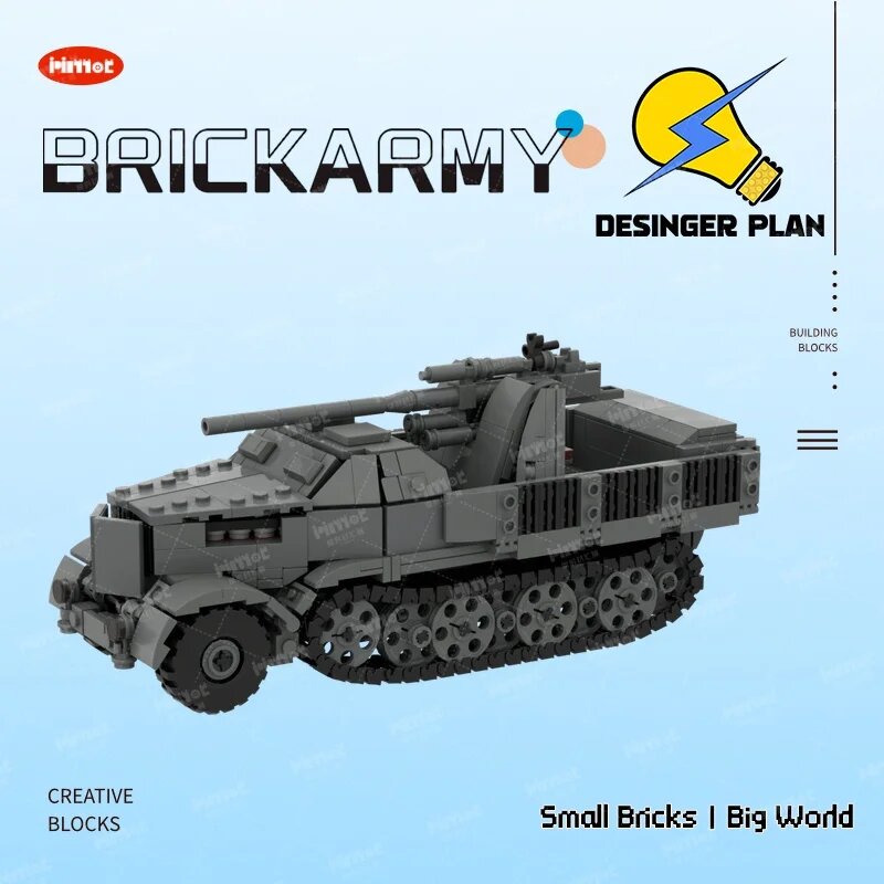 Конструктор ipinmoc SdKfz9 — фото 1