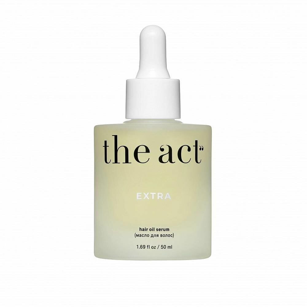 Масло для волос The Act Экстравосстанавливающее с комплексом масел, 50 мл, питание и блеск