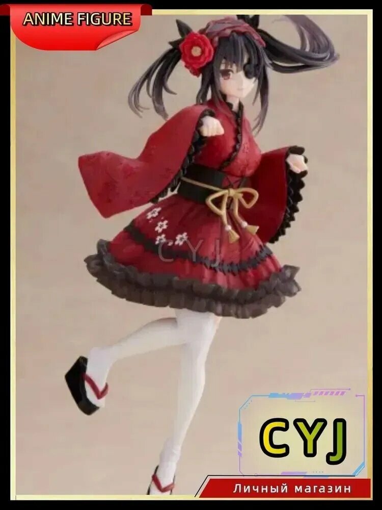 TAiTO Аниме фигура/DATE A BULLET Kurumi Tokisaki Japanese goth/CYJ