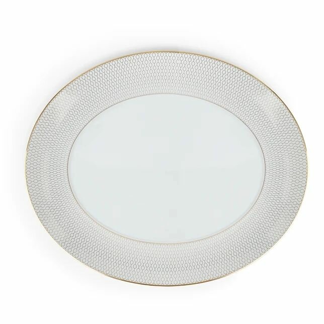 Блюдо овальное Wedgwood Gio Gold Oval Serving Dish 40007542