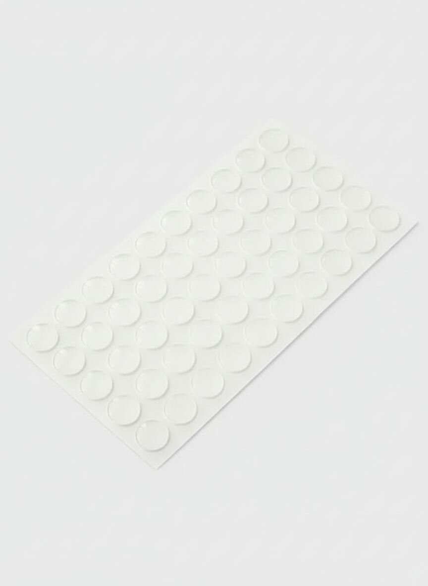 Демпфер силиконовый для мебели Отбойник 1,5мм 50шт AT HOME