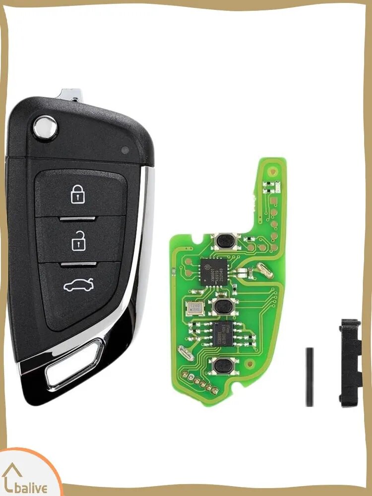 Иммобилайзер XKKF03EN для легковых автомобилей, комплект 5 шт, черный