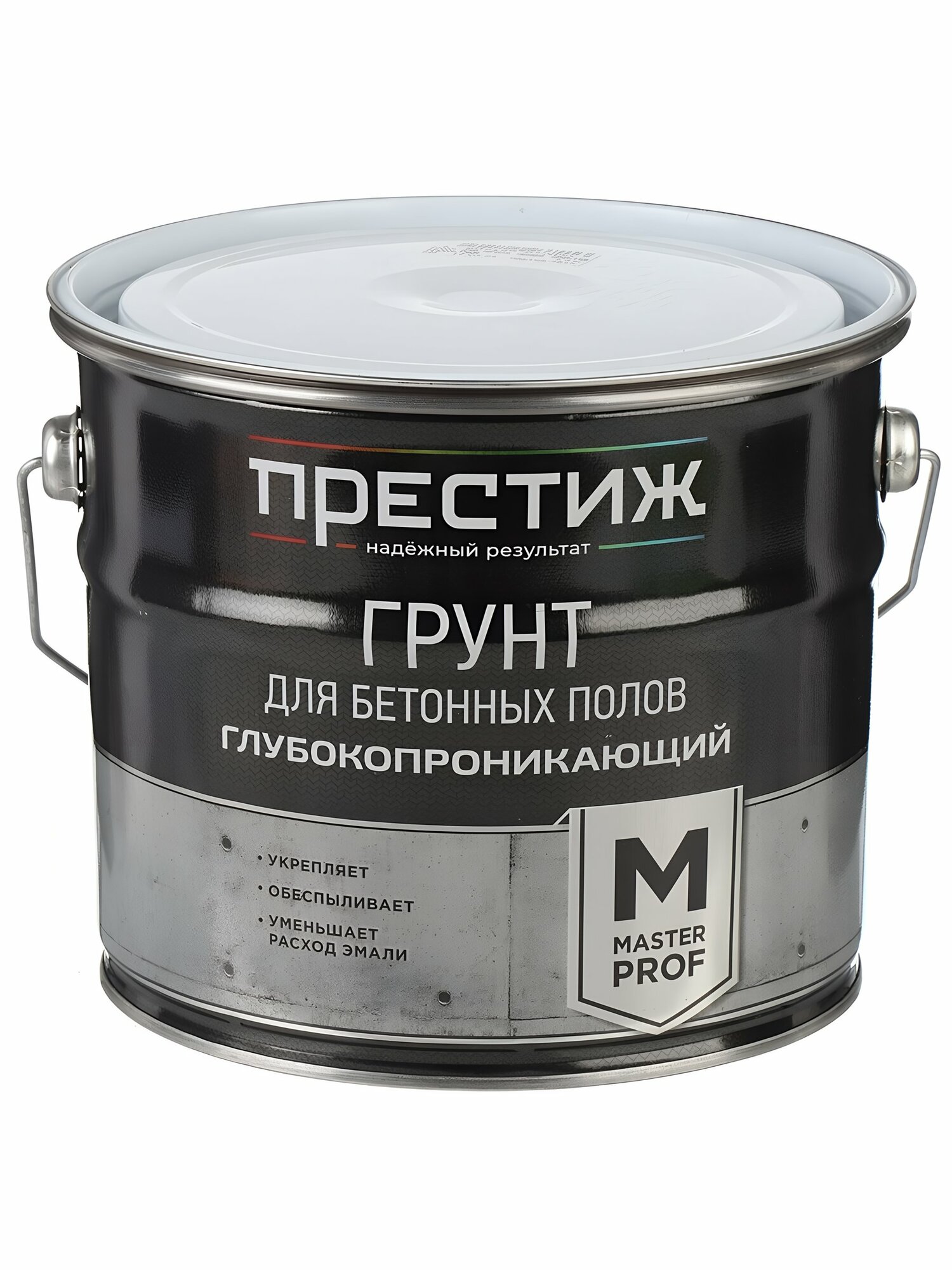 Грунт Престиж Мастер для бетонных полов акриловый 2.8 кг — надежное средство для подготовки поверхностей к окрашиванию