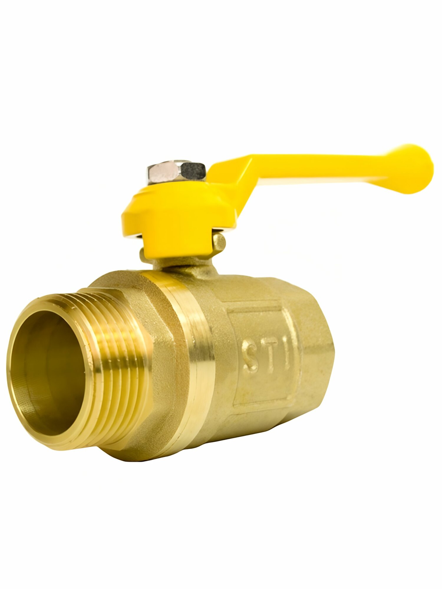 Кран для газа STI 1 дюйм г-ш с ручкой — надежная запорная арматура для систем газоснабжения