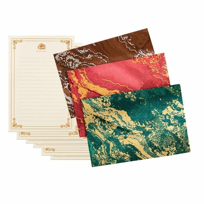 Бумага для писем и конверты в китайском стиле, - Ретро -стиль