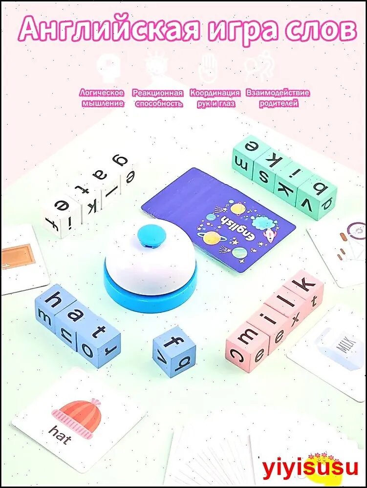 Настольная карточная игра Английское слово