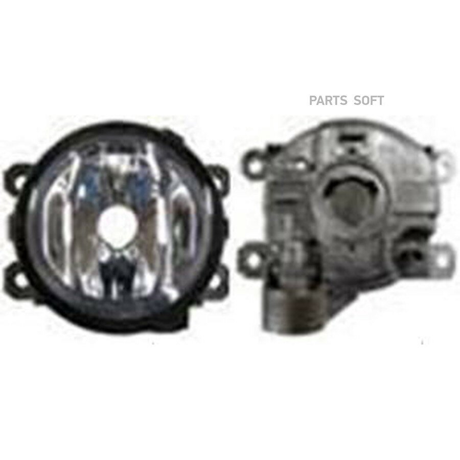 DEPO 552-2010N-UE Фара противотуманнаяL/R CITROEN C4 10-