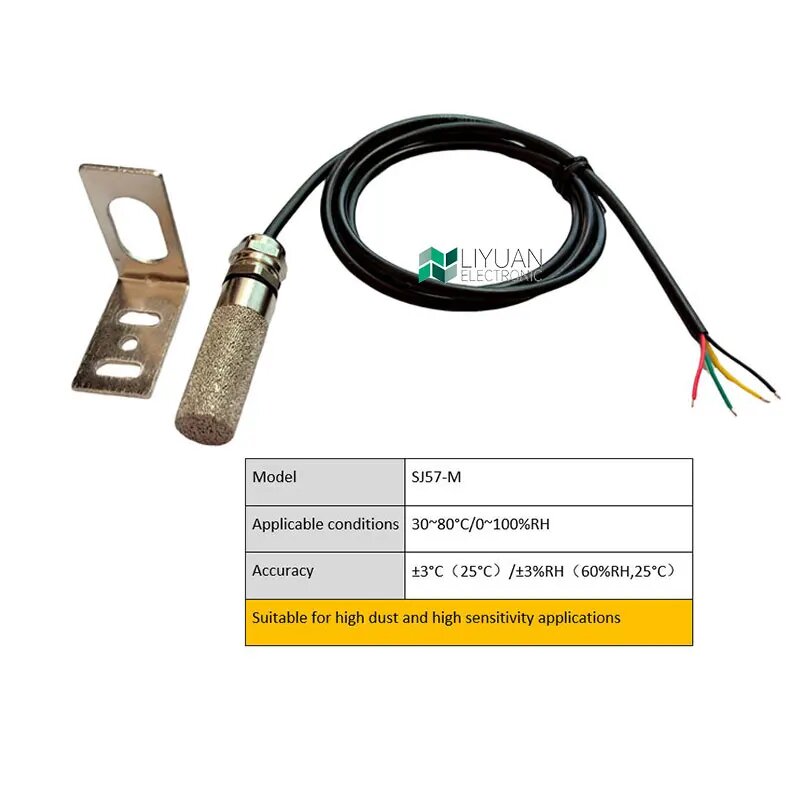 Nzluliyuan Цифровой датчик температуры и влажности RS485 Modbus-RTU SJ57-M
