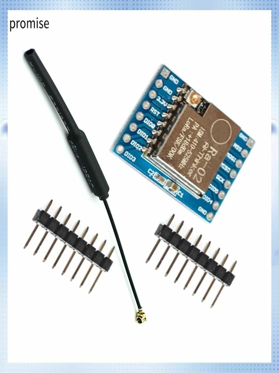 Модуль Ra-02 433 МГц SX1278 10 Км Беспроводной Расширенный Спектр Для Умного Дома LoRa-Модуль