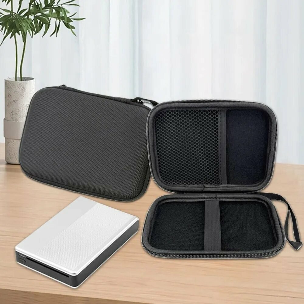 Портативная Компрессионная Сумка Для Хранения Фотопринтеров Mijia Pocket Photo Printer 1S-Вертикальная Сетчатая Из Искусственной Кожи