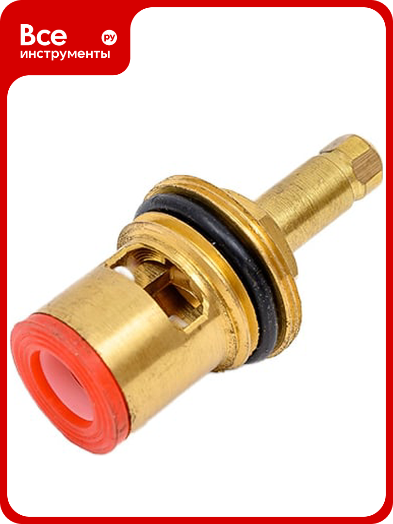 Керамическая кран-букса ROEGEN 1/2, квадрат, резьба под крест RZ-CB-00