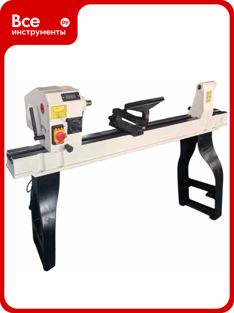 Токарный станок по дереву REALREZ R-1100 750W (220V) REZ-R-1100 750W