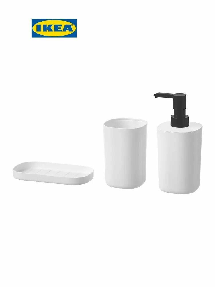 IKEA Набор для ванной комнаты, 3 предм. 3