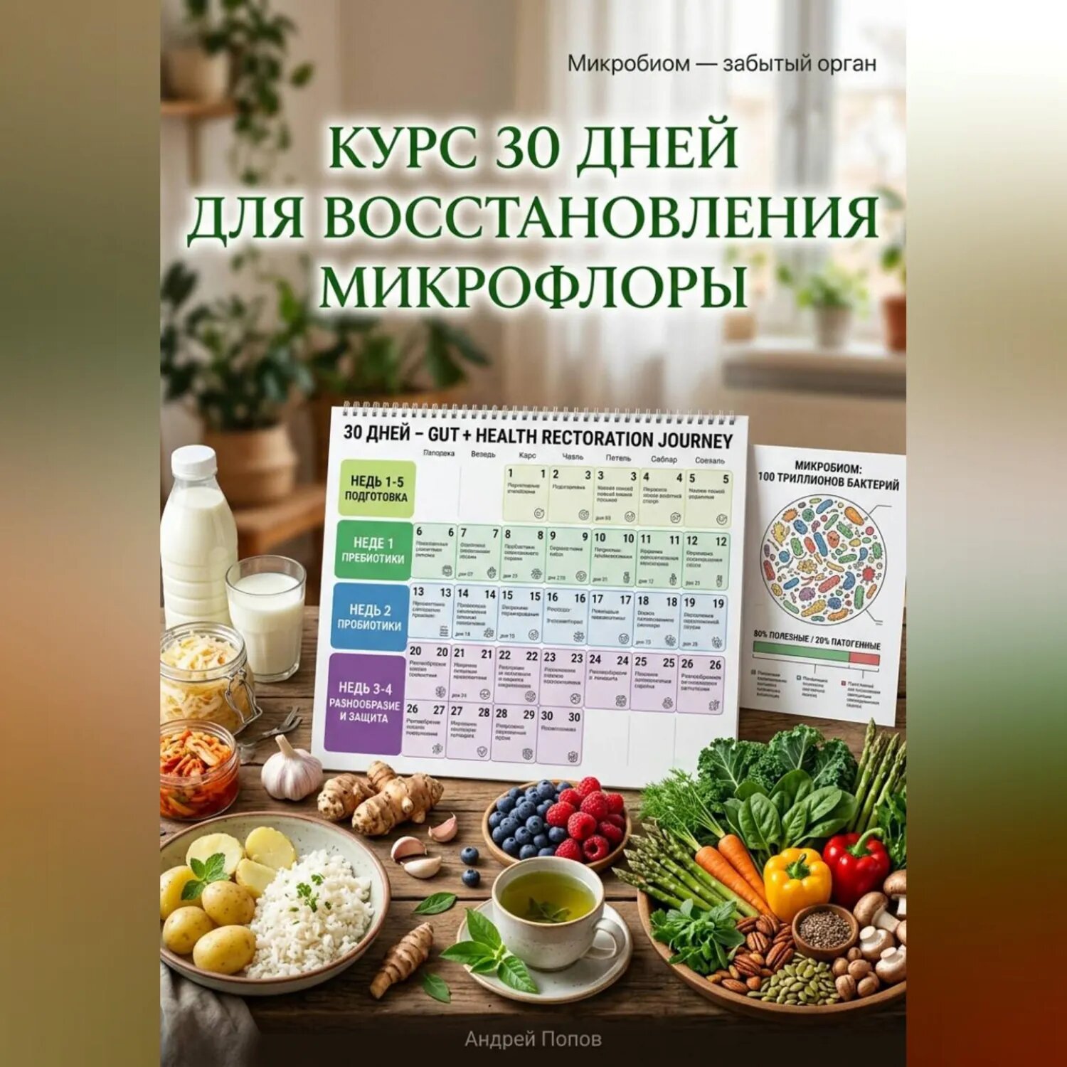 Курс 30 дней для восстановления микрофлоры [Аудиокнига]