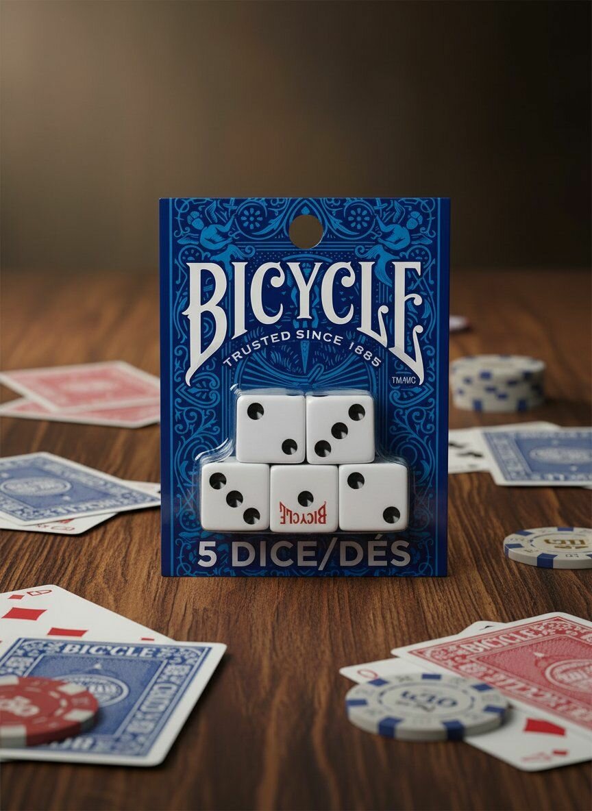 Карты "Bycicle 5 Dice Set"