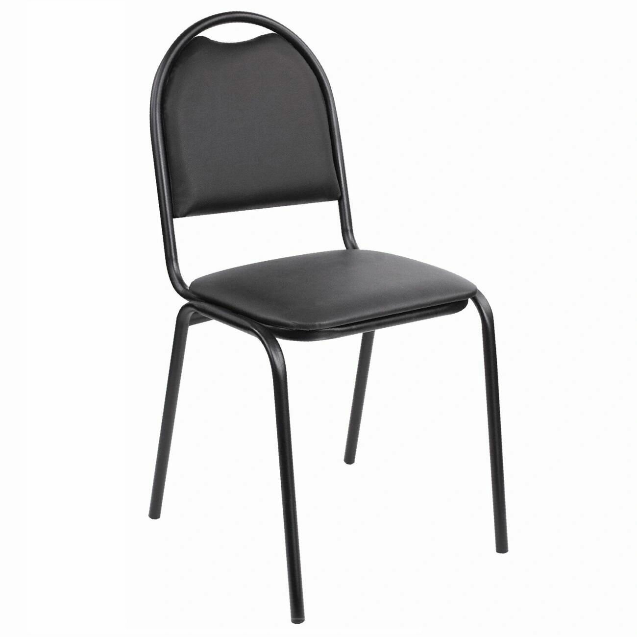 Кресло компьютерное Нет Бренда РС00Л черный каркас, кожзам