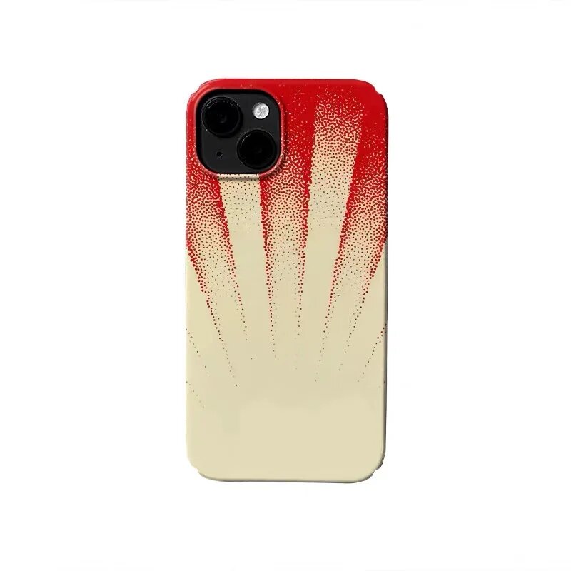 Чехол на iPhone 13 Pro Max, акриловый ТПУ, красный