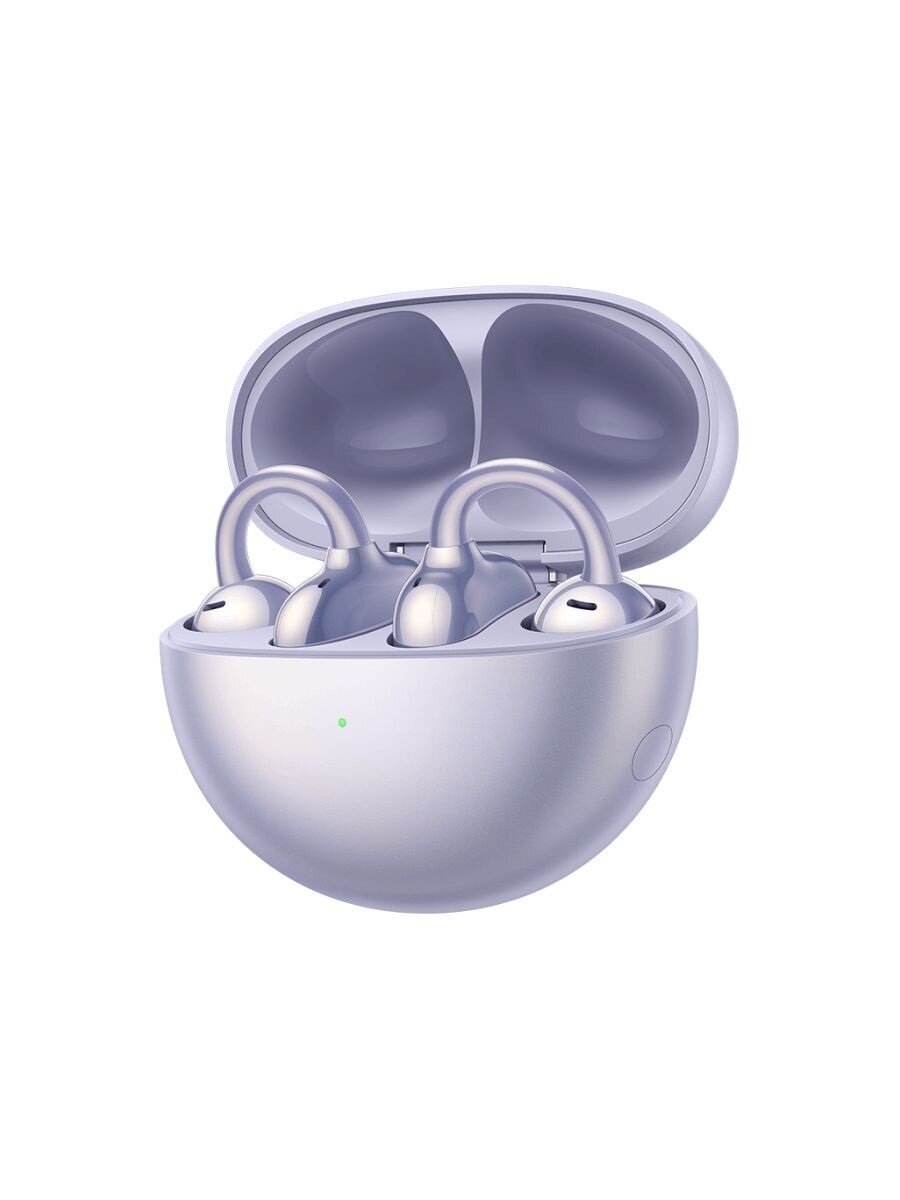 Радиогарнитура HUAWEI с микрофоном Huawei FreeClip, Bluetooth, USB Type-C, фиолетовый