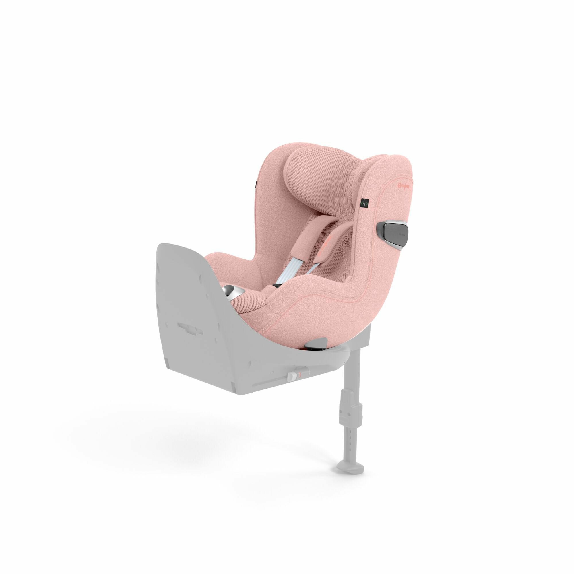 Детское автокресло Cybex Sirona T i-size цвет Plus Peach Pink, крепление на базу изофикс (продается отдельно)