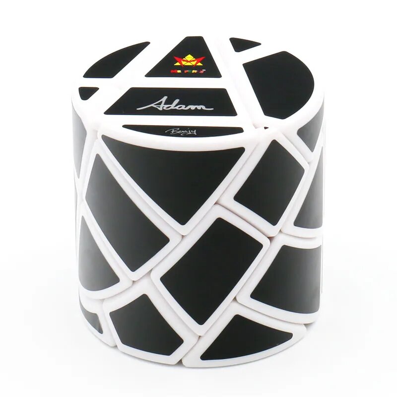 Meffert's Ghost Hedgehog 3x3x3, White - Black Label