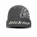 Шапка Dickies для мужчин, размер Один размер, черный/серый