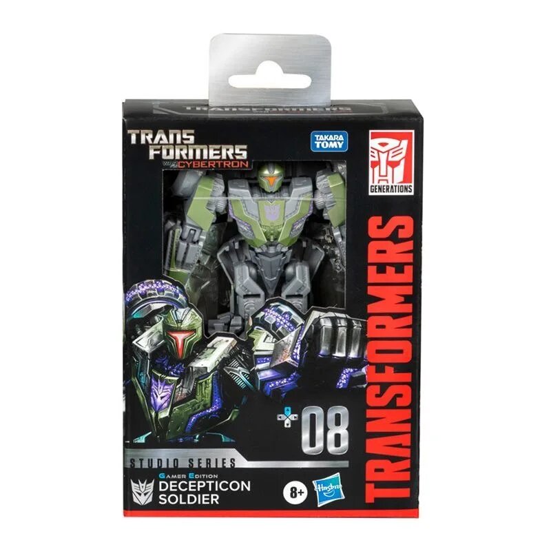 Трансформеры Generations Cybertron GE08 Десептикон Солдат, цвет 08