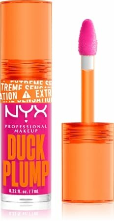 Блеск для губ NYX Professional Makeup Duck Plump, оттенок 12 bubblegum bae, 7 мл